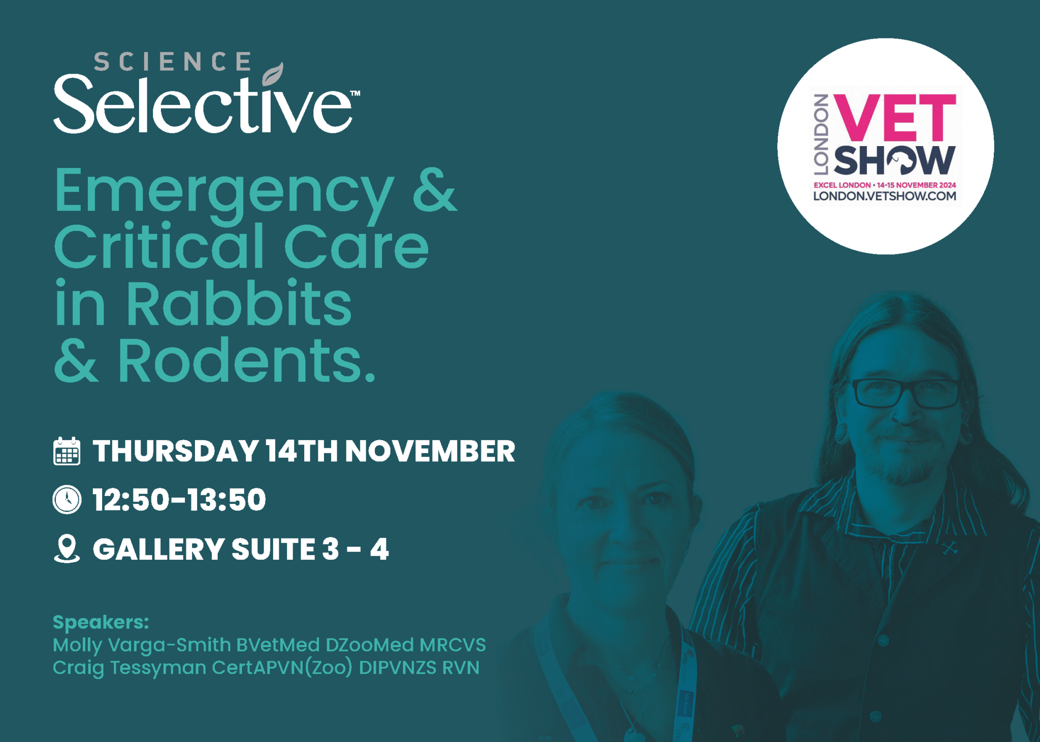 London Vet Show - Emergency & Critical Care Rabbits & Rodents